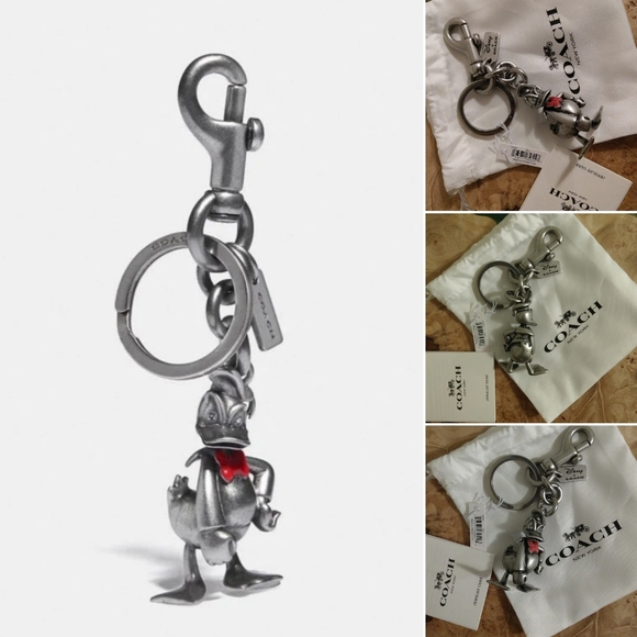 Coach | Accessories | Disney X Coach Donald Duck Bag Charm Nwt | Poshmark